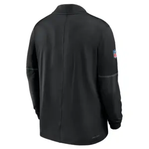 Nike Las Vegas Raiders Dri-fit Nfl 1/2-zip Top - Black