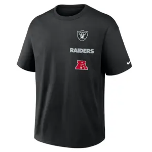Nike Las Vegas Raiders Max90 Nfl T-shirt - Black