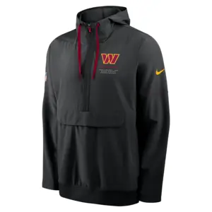 Nike Washington Commanders Anorak Hooded Jacket - Black