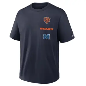 Nike Chicago Bears Max90 Nfl T-shirt - Blue