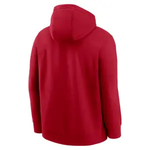 Nike San Francisco 49ers Club Pullover Hoodie - Red
