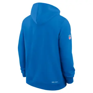 Nike Detroit Lions Sideline Standard Issue Pullover Hoodie - Blue