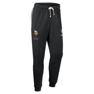 Nike Minnesota Vikings Sideline Standard Issue Dri-fit Nfl Taper Pants - Black