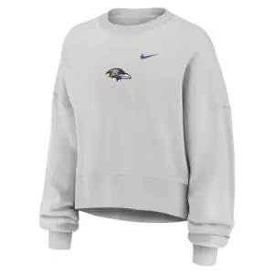 Nike Baltimore Ravens Primetime Phoenix Nfl Oversized Pullover Crew