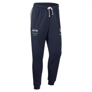 Nike Seattle Seahawks Sideline Standard Issue Dri-fit Nfl Taper Pants - Blue