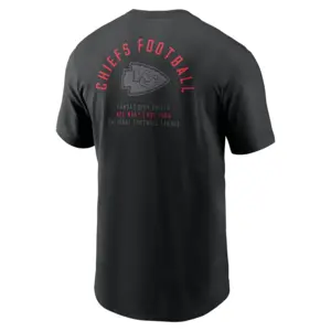 Nike Kansas City Chiefs Essential Nfl T-shirt - Black