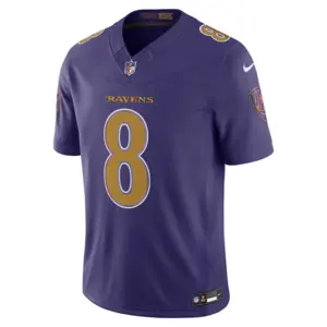 Nike Lamar Jackson Baltimore Ravens Nfl Limited Jersey - Purple