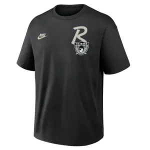 Nike Las Vegas Raiders Rewind Max90 Nfl T-shirt - Black
