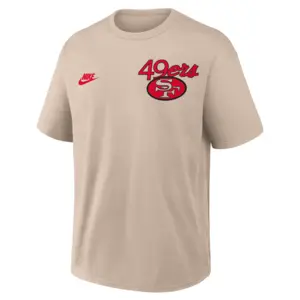 Nike San Francisco 49ers Rewind Max90 Nfl T-shirt - Brown