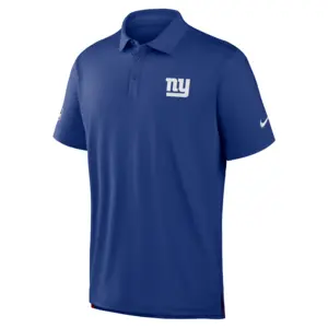 Nike New York Giants Tour Dri-fit Nfl Polo - Blue
