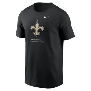 Nike New Orleans Saints Essential Nfl T-shirt - Black