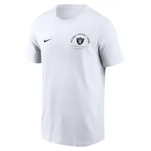 Nike Las Vegas Raiders Essential Men's Nfl T-shirt White
