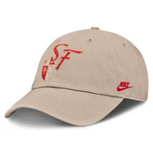 Nike San Francisco 49ers Rewind Club Nfl Adjustable Hat - Brown