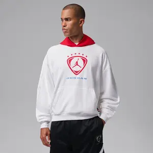 JORDAN Brooklyn Fleece Pullover Hoodie - White