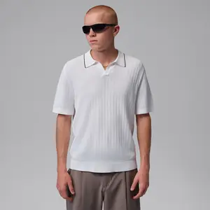 JORDAN Sport Knit Golf Polo - White