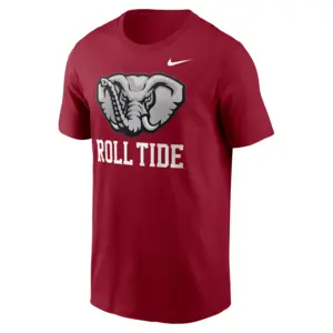 Nike Alabama Primetime Logo Mantra College T-shirt - Red