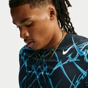 Nike Aeroswift Dri-fit Adv Printed Short-sleeve Running Top