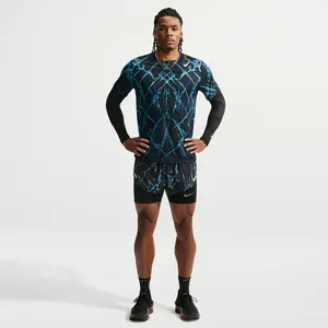 Nike Aeroswift Dri-fit Adv Printed Short-sleeve Running Top