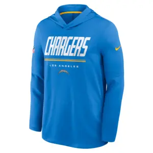Nike NIKE Los Angeles Chargers Hooded Top Blue