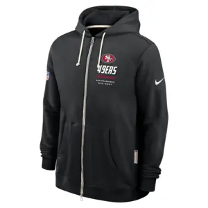 Nike San Francisco 49ers Standard Issue Full-zip Hoodie - Black
