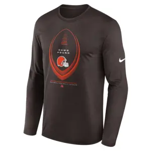 Nike Cleveland Browns Long Sleeve T-shirt - Brown