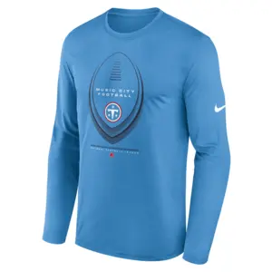 Nike Tennessee Titans Nfl Long-sleeve T-shirt - Blue