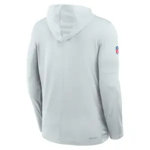 Nike Chicago Bears Nfl Long-sleeve Hooded Top - Purple