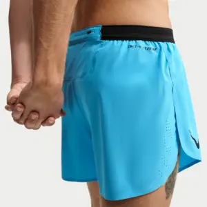 Nike Aeroswift Dri-fit Adv 4" Brief-lined Running Shorts - Blue