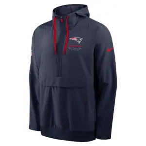 Nike New England Patriots Anorak Hooded Jacket - Blue