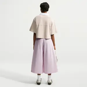 Nike Oversized Mid-rise Poplin Culottes