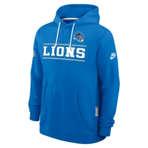 Nike Detroit Lions Alt Standard Issue Pullover Hoodie - Blue