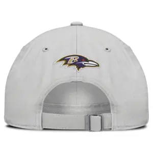 Nike Baltimore Ravens Primetime Club Arched Baseball Cap - Grey
