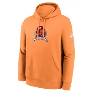 Nike Tampa Bay Buccaneers Rewind Club Pullover Hoodie - Orange