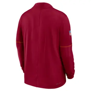 Nike Washington Commanders Sideline Dri-fit Nfl 1/2-zip Top