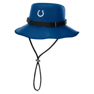 Nike Indianapolis Colts Primetime Apex Boonie Nfl Dri-fit College Bucket Hat - Blue