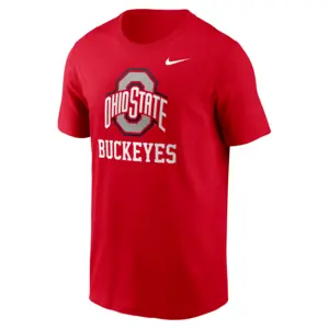 Nike Ohio State Primetime Logo Mantra College T-shirt - Red