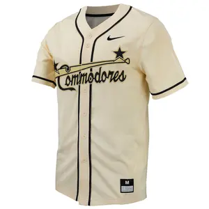 Nike Vanderbilt Commodores Baseball Jersey - Brown