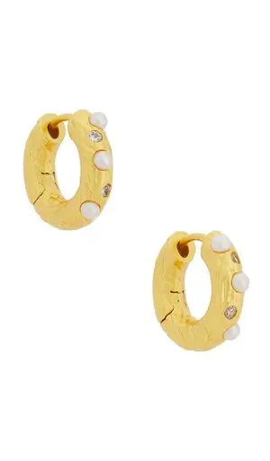 Anni Lu Gem In A Hoop In Metallic