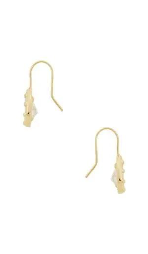 LOVERS AND FRIENDS Alora Drop Earrings In Metallic
