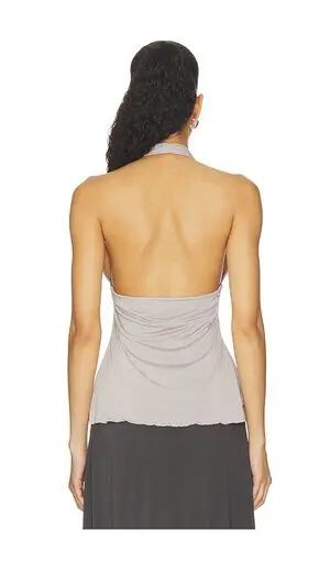 With Jéan Alix Top In Grey