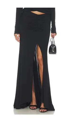 Misha Collection The Jersey Gathered Skirt