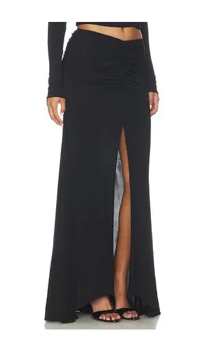 Misha Collection The Jersey Gathered Skirt