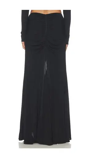 Misha Collection The Jersey Gathered Skirt
