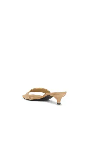 BLACK SUEDE STUDIO Avery 35 Mule In Neutral
