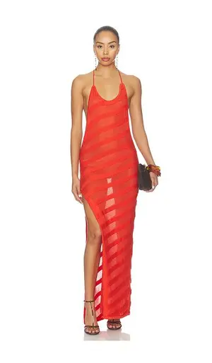 JADED LONDON Knit Maxi Dress