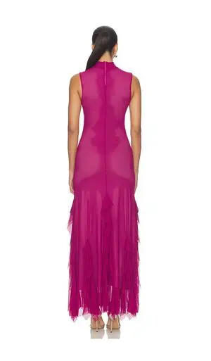 ESPECIA Aneta Mauve Long Dress