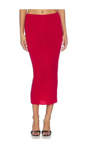 MAYGEL CORONEL Aelia Skirt In Red
