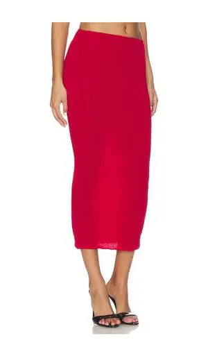 MAYGEL CORONEL Aelia Skirt In Red
