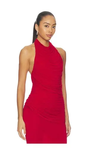 MAYGEL CORONEL Resonare Top In Red