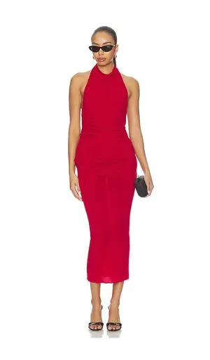 MAYGEL CORONEL Resonare Top In Red